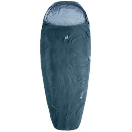 Schlafsack Deuter "DREAMLITE 10C/50F", nautic, breeze, Schlafs&auml;cke, B/L: 75cm x 200cm, Obermaterial: 100% Polyester, eif&ouml;rmiger Komfortschnitt, mit Konturkapuze und Kordelzug, L:200cm