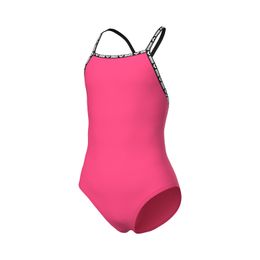 Badeanzug arena "G arena SOLID SWIMSUIT", M&auml;dchen, Gr. 128 (122), N-Gr, fandango pink, Obermaterial: 87% Polyamid, 13% Elasthan, Badeanz&uuml;ge Badeanzug