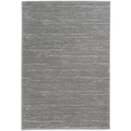 Sch&ouml;ner Wohnen Kollektion Teppich "Balance" Gr. 3, grau (hellgrau), B:133cm H:13mm L:190cm, Kunstfaser, SCH&Ouml;NER WOHNEN-KOLLEKTION, Teppiche, Teppich, Kurzflor, Wohnzimmer