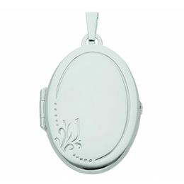 Adelia&acute;s Medallionanh&auml;nger ADELIA&acute;S "Medaillon 925 Silber &ndash; Silberanh&auml;nger", silber, Schmuckanh&auml;nger, Damen, Silber 925 (Sterlingsilber), Silberanh&auml;nger