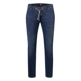 Regular-fit-Jeans "RAVI", Herren, Gr. 34, L&auml;nge 34, blau used whisker, Denim/Jeans, Obermaterial: 90% Baumwolle, 9% Elastomultiester, 1% Elasthan, Pioneer Authentic Jeans, regular fit kn&ouml;chellang, Jeans, im Five-Pocket Style