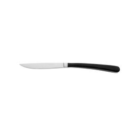 Pinti Inox Steakmesser PINTINOX "KOBE mit S&auml;geschliff", schwarz, B:7mm, Edelstahl, Kunststoff, Essmesser