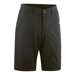 Fahrradhose Gonso "Citivo", Herren, Gr. M, Normalgr&ouml;&szlig;en, schwarz, 100% Polyamid, Hosen Fahrradhose, Herren Radhose kurz, Radlerhose mit Sitzpolster, Tight Fit