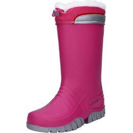 Gummistiefel Spirale "Yve", M&auml;dchen, Gr. 20, gr&uuml;n (rosa), Obermaterial: 100% Polyester PES., Schuhe Gummistiefel