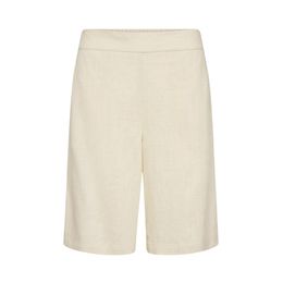 Shorts soyaconcept "Soya Concept Shorts SC-ROZALIA", Damen, Gr. XL, Normalgr&ouml;&szlig;en, 1661 sand, Obermaterial: 80% Viskose, 20% Leinen, Hosen Shorts