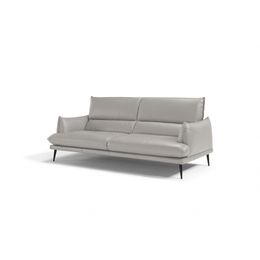 2,5-Sitzer Egoitaliano "FUNNY, hochwertiges und aktuelles Design, bequeme R&uuml;ckenlehne", grau (steinfarben), B:210cm H:90cm T:95cm, Sofas, toller Sitzkomfort