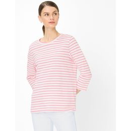 Kurzarmshirt Brax "Style BONNIE", Damen, Gr. 36, pink, 87% Baumwolle, 13% Polyester, Rundhals, Shirts