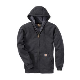 Funktions-Kapuzensweatjacke Carhartt "Sweat", Damen, Gr. L, dunkelgrau, Obermaterial: 50% Baumwolle CO. 50% Polyester PES., Sweatjacken