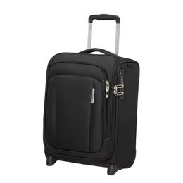 Weichgep&auml;ck-Trolley Samsonite "RESPARK 45 cm", Gr. B/H/T: 35cm x 45cm x 20cm 29 l, ozone schwarz, Polyester, Koffer, mit Laptopfach, mit Packgurt und Rei&szlig;verschlussfach