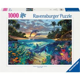 Puzzle Ravensburger "Korallenbucht", bunt, Puzzles, KinderB:70cm H:50cm, Pappe, Made in Germany, B:70cm H:50cm