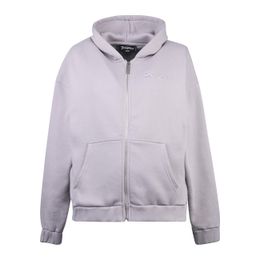 Sweatjacke DROPSIZE "Dropsize HEAVY OVERSIZE EMBO ZIPPER HOODIE", Herren, Gr. XS, ashesofroses, 70% Baumwolle, 30% Polyester, Sweatjacken Sweatjacke