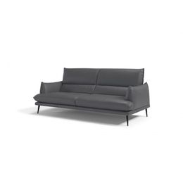 2,5-Sitzer Egoitaliano "FUNNY, hochwertiges und aktuelles Design, bequeme R&uuml;ckenlehne", grau (rauchgrau), B:210cm H:90cm T:95cm, Sofas, toller Sitzkomfort