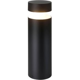 Sockelleuchte Eglo "Melzo Au&szlig;en-Wegelampe, Au&szlig;enleuchte, Aluguss und Kunststoff, IP44", schwarz, H:45cm &Oslash;:13,5cm, Leuchten, Stehleuchte - H45 x &Oslash;13,5 cm - schwarz - 1X11W inkl.