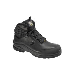 Sicherheitsstiefel SAFETY JOGGER WORKS "Modulo LE Mid TG" Gr. 42, schwarz, 42, Obermaterial: 100% Synthetik synthetic., Schuhe