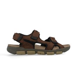 Sandale Wrangler "BUSTER SANDAL MEN LOW", Damen, Gr. 40, coffee bean, Synthetik, Schuhe Sandale