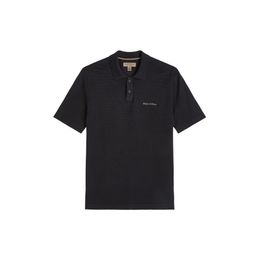 Marc O'Polo Poloshirt MARC O'POLO "DFB Travel Collection", Herren, Gr. XXL, deep night blau, Jersey, Obermaterial: 100% Baumwolle, normal normal, B&uuml;ndchen, Shirts, feine Struktur, normale Passform