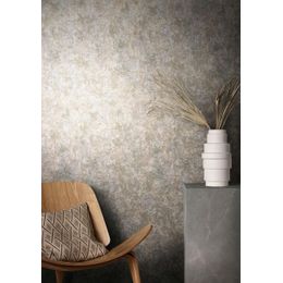 Vliestapete marburg, braun (braun, rot), B:0,7m L:10,05m, Vlies, Tapeten, Betonoptik, moderne Tapete f&uuml;r Wohnzimmer Schlafzimmer K&uuml;che