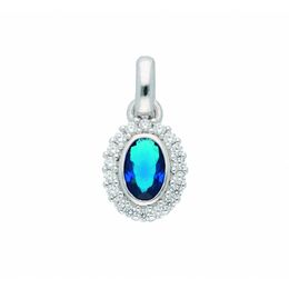 Adelia&acute;s Kettenanh&auml;nger ADELIA&acute;S "Anh&auml;nger 925 Silber mit Zirkonia &ndash; Silberanh&auml;nger", silber, Schmuckanh&auml;nger, Damen, mit Zirkonia, Silber 925 (Sterlingsilber), Kettenanh&auml;nger, Silberanh&auml;nger