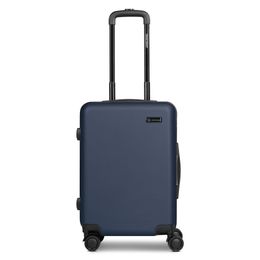 Trolley SMARTBOX "Edition 05 4 Rollen Kabinentrolley 55 cm", Gr. 46 l, dunkelblau, ABS, Koffer