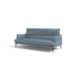 2,5-Sitzer Egoitaliano "FUNNY, hochwertiges und aktuelles Design, bequeme R&uuml;ckenlehne", blau (himmelblau), B:210cm H:90cm T:95cm, Sofas, toller Sitzkomfort