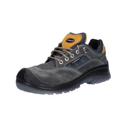 Sicherheitsschuh Canadian Line "Nepal" Gr. 39, grau (grau, blau), 39, Obermaterial: 50% Rindsleder Leather cow. 50% Nylon NY., Schuhe