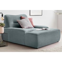 Loveseat DOMO collection "Cesena Designsessel zum Kuscheln, komfortabel Relaxen, Breite 122cm", gr&uuml;n (mint), B:122cm H:81cm T:151cm, Sessel, bequem und stylish, frei im Raum stellbar