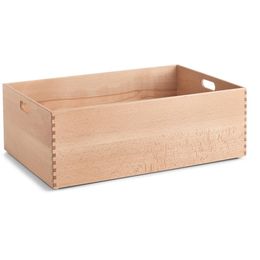 Holzkiste zeller PRESENT, beige (natur), B:60cm H:21cm T:40cm, Massivholz, Aufbewahrungsboxen, f&uuml;r jeden Bedarf