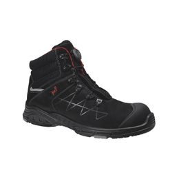 Sicherheitsschuh Jori "MAX BOA Mid" Gr. 42, schwarz, 42, Obermaterial: 100% Rindnubukleder CNU., Schuhe