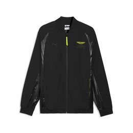 Trainingsjacke Puma "Puma x ASTON MARTIN ARAMCO F1 TEAM Lifestyle Bomberjacke Herren", Herren, Gr. L, schwarz, Obermaterial: 100% Nylon. Taschenfutter: 100% Nylon. Rippe: 6% Elasthan, 94% Baumwolle. Einsatz: 100% Nylon, Jacken Trainingsjacke