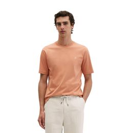 Marc O'Polo T-Shirt MARC O'POLO "aus reiner Bio-Baumwolle", Damen, Gr. L, faded coral, Obermaterial: 100% Baumwolle, unifarben, Basic, regular fit, Rundhals, normaler Saum, Shirts T-Shirt