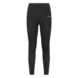 Leggings Plein Sport "Leggings Denim Touch PS", Damen, Gr. L, US-Gr&ouml;&szlig;en, 02, schwarz, Obermaterial: 93% Baumwolle, 7% Elasthan, Hosen Leggings