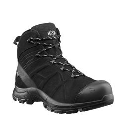 Arbeitsschuh HAIX "Black Eagle Safety 53 mid" Gr. 10,5, schwarz, 10.5, Obermaterial: 100% Rindsleder Leather cow., Schuhe, Arbeitsschuh