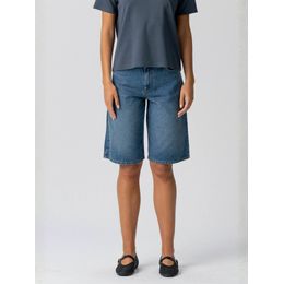 Shorts ITS MAY "ITS MAY Shorts Esme", Damen, Gr. M, Normalgr&ouml;&szlig;en, blau, Obermaterial: 100% Baumwolle, Hosen Shorts