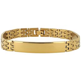 Adelia&acute;s Gliederarmband ADELIA&acute;S "Unisex Armband &ndash; Gliederarmband aus Edelstahl 20 cm", gold, Armb&auml;nder, Damen, 20cm, Edelstahl, Gliederarmband, Ideal als Geschenk zum Geburtstag