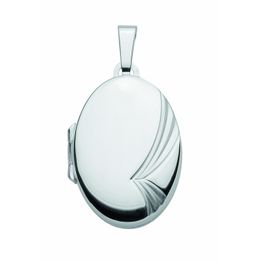 Adelia&acute;s Medallionanh&auml;nger ADELIA&acute;S "Medaillon 925 Silber &ndash; Silberanh&auml;nger", silber, Schmuckanh&auml;nger, Damen, Silber 925 (Sterlingsilber), Silberanh&auml;nger