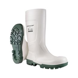 Stiefel Dunlop "Work-It" Gr. 35, wei&szlig;, 35, Obermaterial: 100% PVC PVC., Schuhe, Stiefel