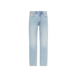 Straight-Jeans Calvin Klein Jeans, Herren, Gr. 33, L&auml;nge 32, washed signal, Denim/Jeans, Obermaterial: 100% Baumwolle, straight fit normal, Jeans Straight-Jeans, Regular fit mit Taschen