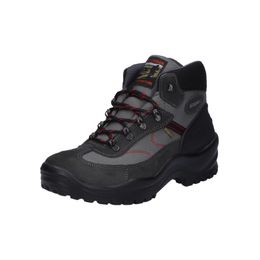 Wanderschuh Grisport "Schn&uuml;rstiefel Gritex", Damen, Gr. 37, grau (anthrazit), Obermaterial: 50% Rindnubukleder CNU. 50% Nylon NY., Schuhe Wanderschuh