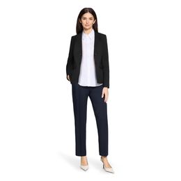 Kurzblazer Betty Barclay "Damen langarm", Damen, Gr. 36, schwarz, Obermaterial: 86% Polyester, 14% Elasthan; Futter: 100% Polyester, tailliert normal, Blazer Kurzblazer, Form