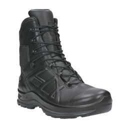 Wanderstiefel HAIX "Black Eagle Tactical 2.0 GTX WTR hoch", Damen, Gr. 10, schwarz, Obermaterial: 50% Rindsleder Leather cow. 50% Lammleder LEL., Schuhe Wanderstiefel