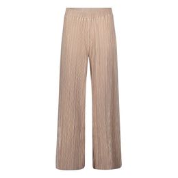 Culotte Betty Barclay "Damen mit Glanzeffekt", Damen, Gr. 36, Normalgr&ouml;&szlig;en, grau beige, Obermaterial: 100% Polyester, festlich, gerade 3/4-L&auml;nge, Hosen Culotte