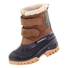 Winterstiefel Spirale "Pauli" Gr. 24, braun, 24, Obermaterial: 100% Polyurethan PU., Schuhe, Winterstiefel