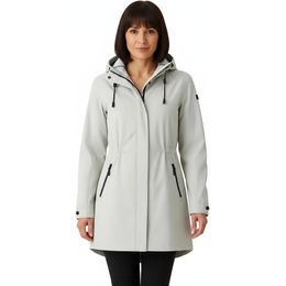 Parka LPO "Ida Outdoorparka", Damen, Gr. 36 (S), silbergrau, 100% Polyester, regular fit, verstellbar, Jacken Parka, auch in Gro&szlig;en Gr&ouml;&szlig;en