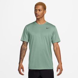 Trainingsshirt Nike "DRI-FIT LEGEND MEN'S FITNESS T-SHIRT", Herren, Gr. L, steam, schwarz, Obermaterial: 100% Polyester, normal, Shirts, lockere Passform, Kurzarm, f&uuml;r vielseitige sportliche Aktivit&auml;ten