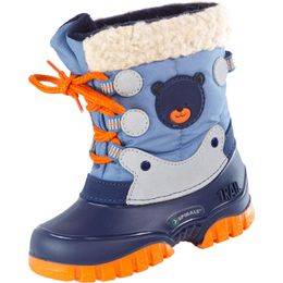 Winterstiefel Spirale "Fabi" Gr. 20, blau (avio), 20, Obermaterial: 100% Polyurethan PU., Schuhe, Winterstiefel