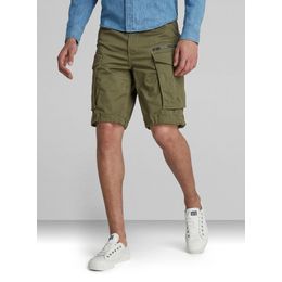 G-Star Raw Cargohose G-STAR "Rovic Zip Relaxed Shorts", Herren, Gr. 26, sage, Obermaterial: 97% Baumwolle, 3% Elasthan, Hosen Cargohose