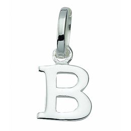 Adelia&acute;s Buchstabenanh&auml;nger ADELIA&acute;S "Buchstabenanh&auml;nger B 925 Silber &ndash; Silberanh&auml;nger Buchstabe B", silber, Schmuckanh&auml;nger, Damen, B, Silber 925 (Sterlingsilber), Silberanh&auml;nger Buchstabe B