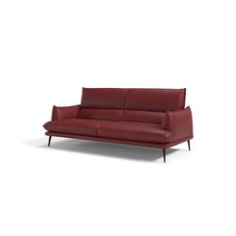 2,5-Sitzer Egoitaliano "FUNNY, hochwertiges und aktuelles Design, bequeme R&uuml;ckenlehne", rot (burgundy), B:210cm H:90cm T:95cm, Sofas, toller Sitzkomfort