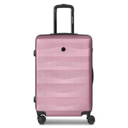 Trolley SMARTBOX "Edition 03 4 Rollen Trolley 65 cm", Gr. 68 l, rosa, ABS, Koffer
