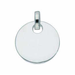 Adelia&acute;s Kettenanh&auml;nger ADELIA&acute;S "Gravurplatte 925 Silber &ndash; Silberanh&auml;nger", silber, Schmuckanh&auml;nger, Damen, Silber 925 (Sterlingsilber), Kettenanh&auml;nger, Silberanh&auml;nger